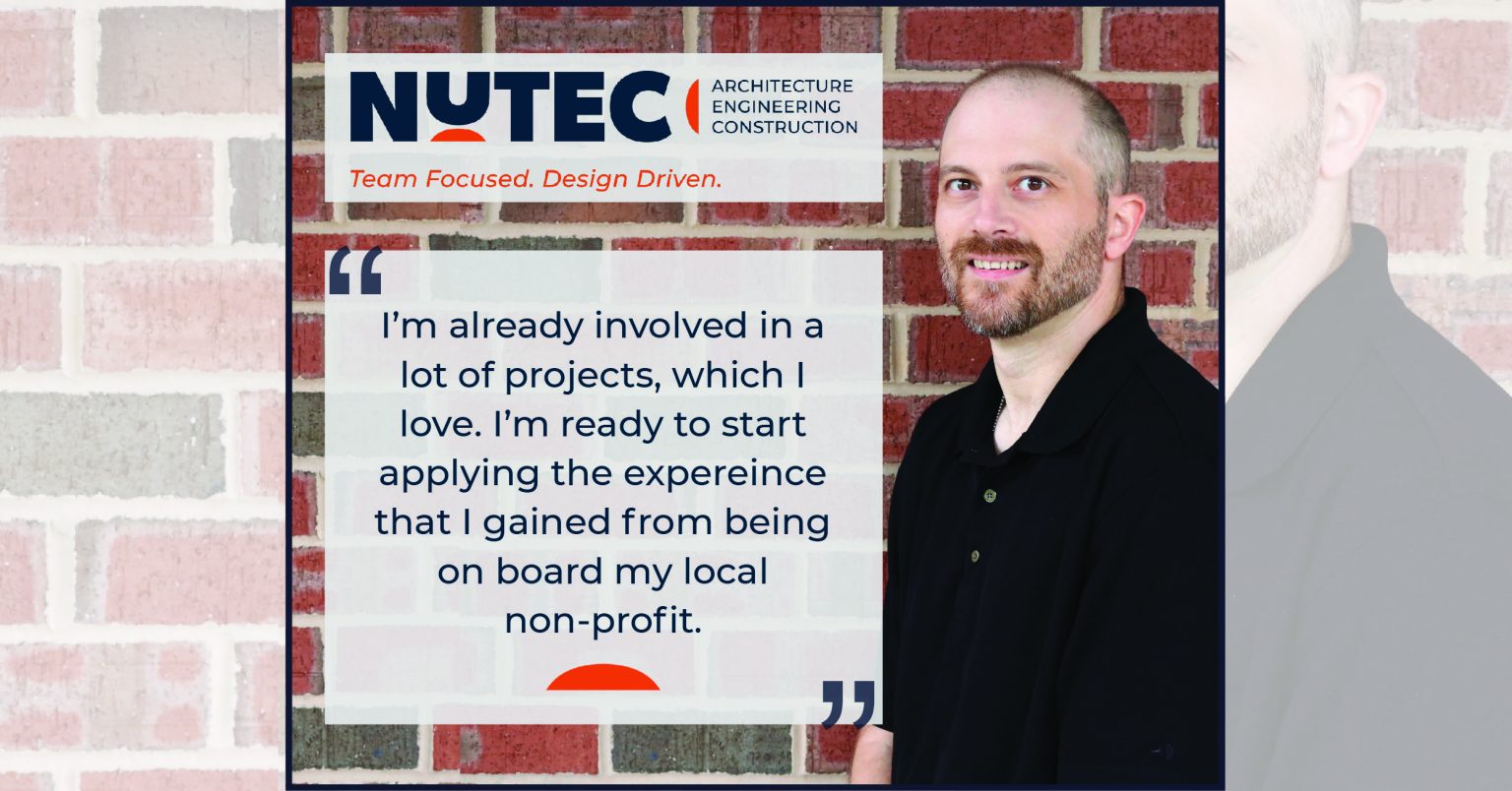 We Welcome David Chobanoff to NUTEC as Architectural Designer - Nutec